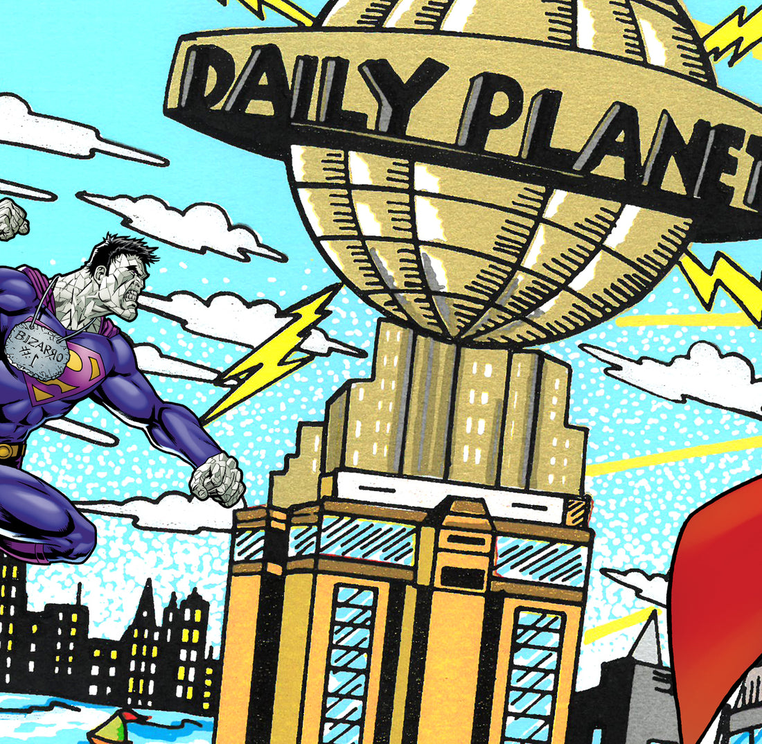"Superman Saves the Day" – Art Center Gallery