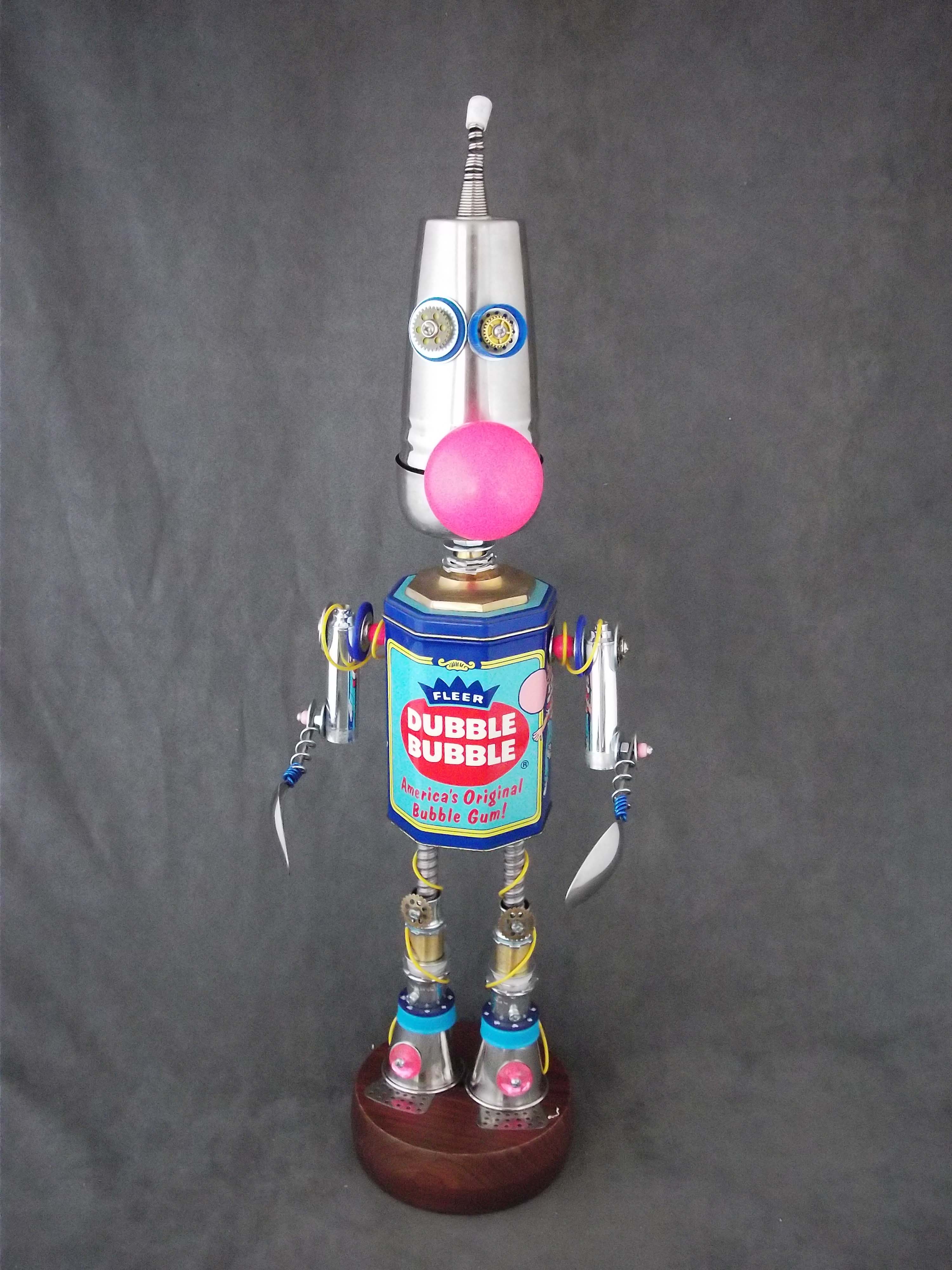 "Burble 1475" Multi-Media Robot Sculpture – Art Center Gallery